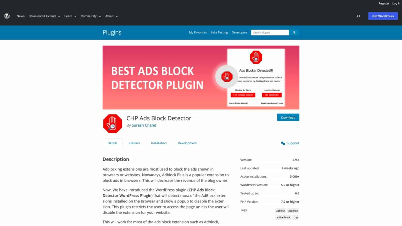 CHP Ads Block Detector | MarketingPlayer.com